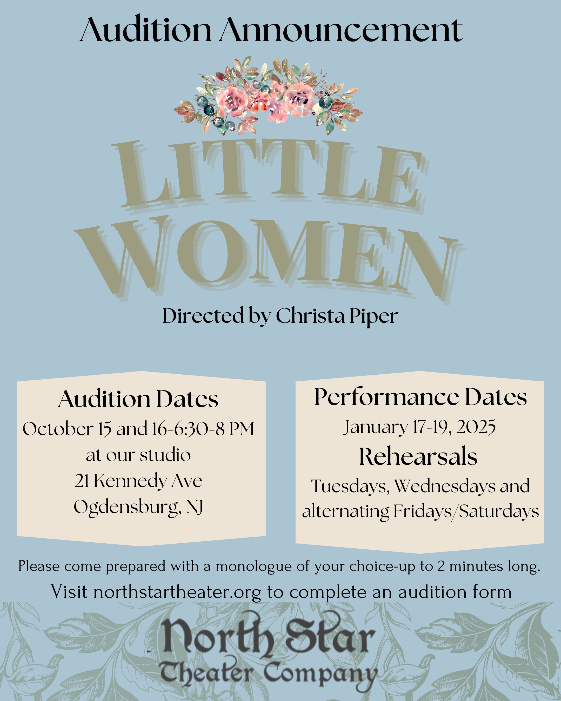 Little Women – North Star Theater Company